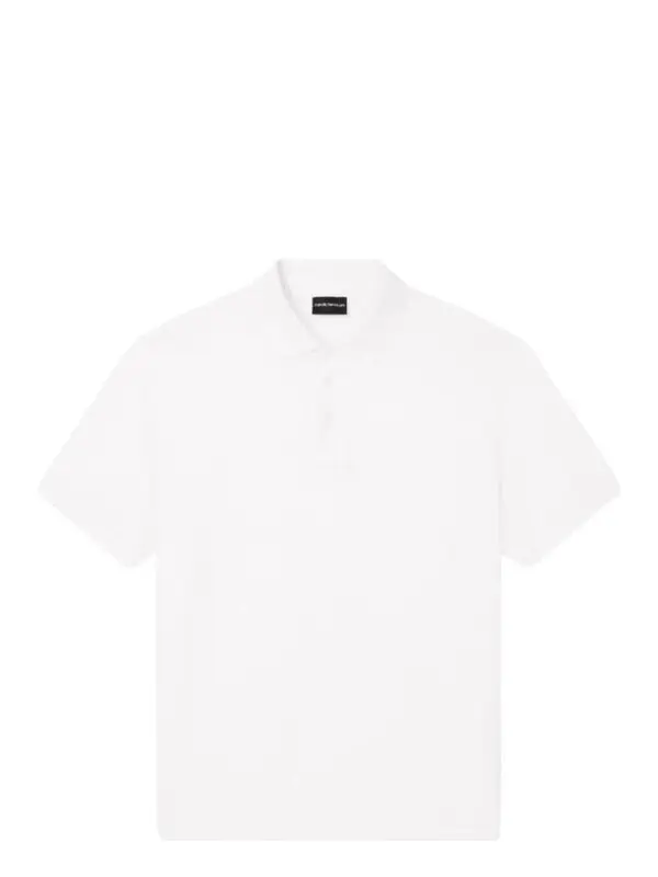 Emporio Armani Short-sleeve Polo Shirt - White