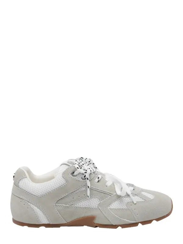 Steve Madden Asiel Lace-up Low-top Sneakers - Gray