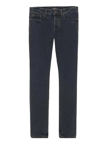 Saint Laurent Low-rise Slim-fit Jeans - Black