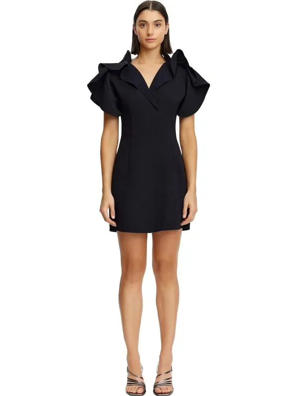 Acler Normanhill Mini Dress - Black