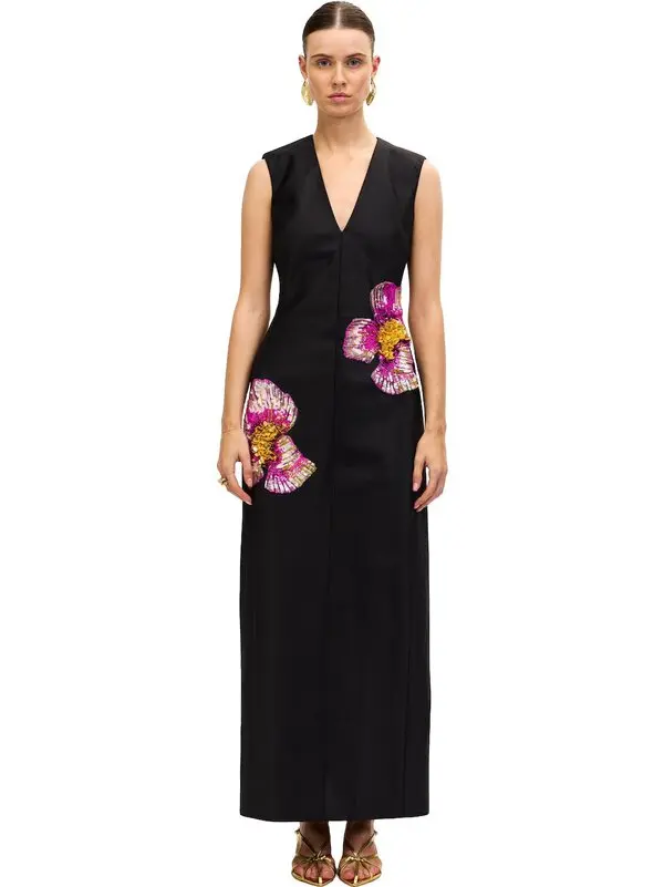 Acler Eastonhill Maxi Dress - Black