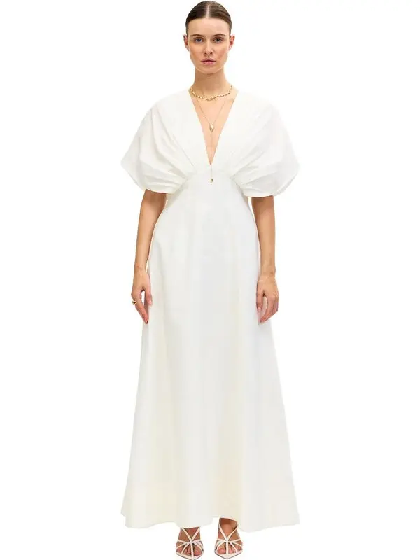 Acler Glamorgan Maxi Dress - Ivory
