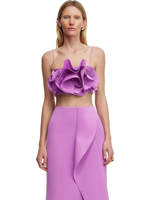 Acler Underwood Top - Mulberry