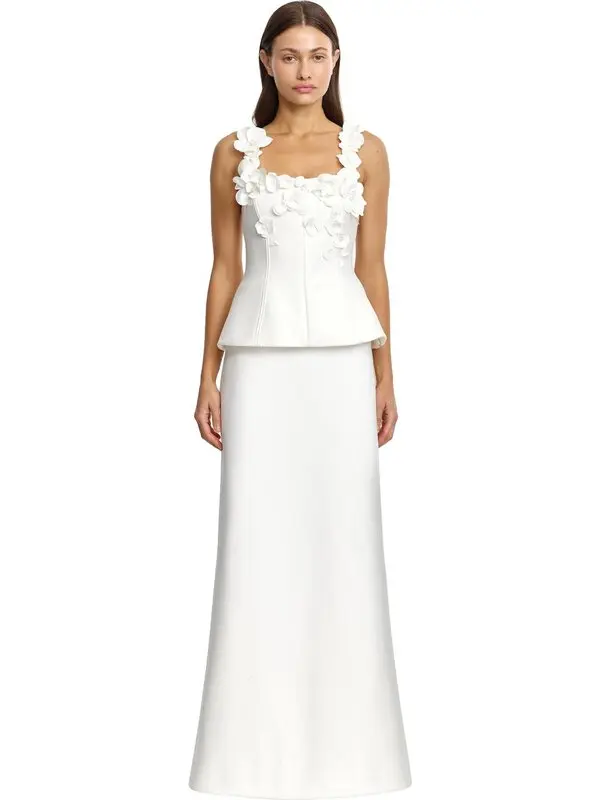 Acler Owena Maxi Dress - Ivory