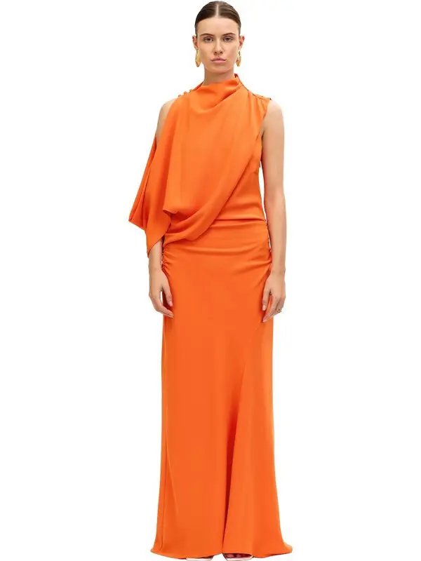 Acler Wilcott Maxi Dress - Fanta