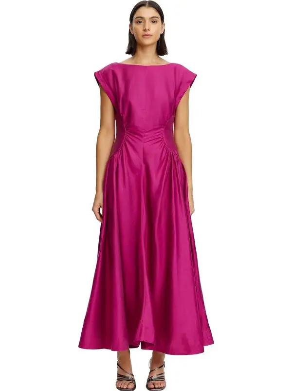 Acler Emery Midi Dress - Iris