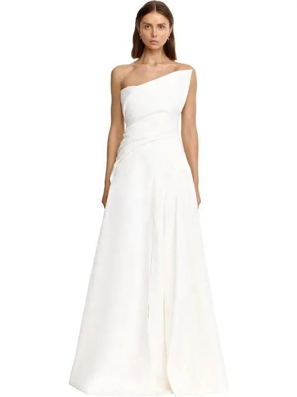 Acler Harpley Maxi Dress - Ivory