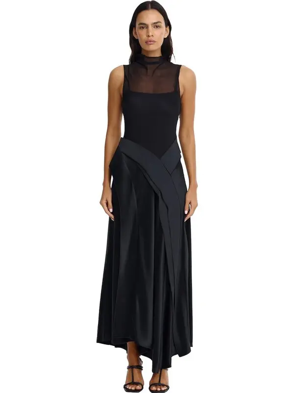 Acler Daleson Maxi Dress - Black