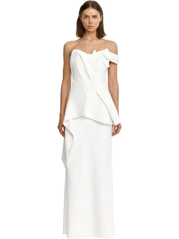 Acler Westhart Maxi Dress - Ivory