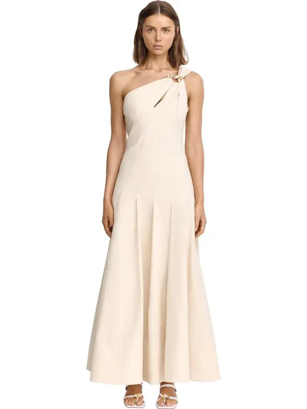 Acler Delgate Maxi Dress - Pebble
