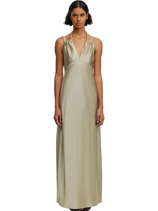 Acler Woodlake Maxi Dress - Stone