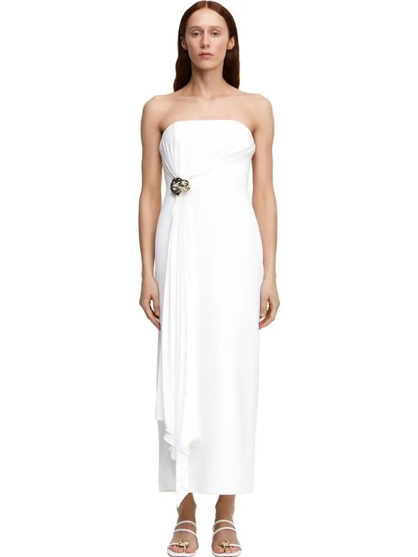 Acler Whitwell Midi Dress - Ivory