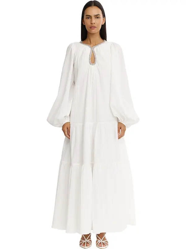 Acler Viola Maxi Dress - Ivory
