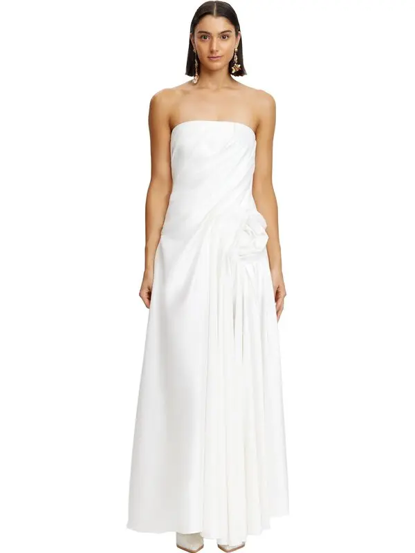 Acler Hawford Maxi Dress - Ivory
