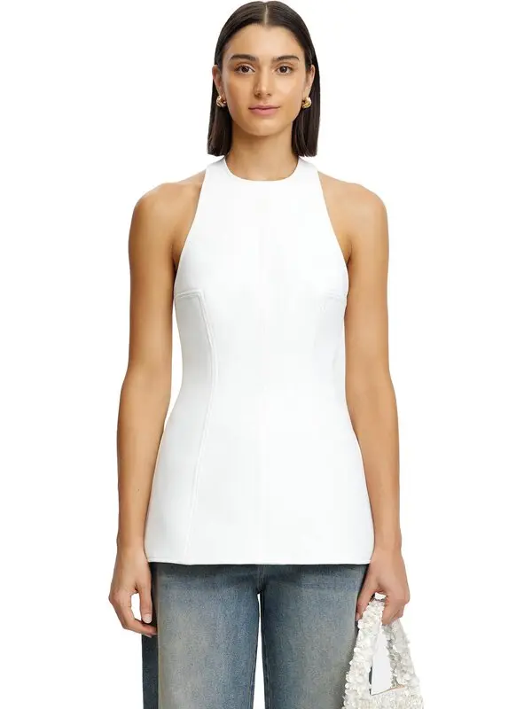Acler Hawick Top - Ivory