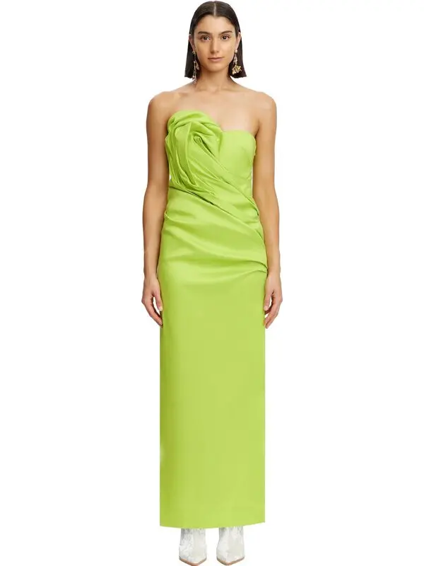 Acler Lade Maxi Dress - Citron
