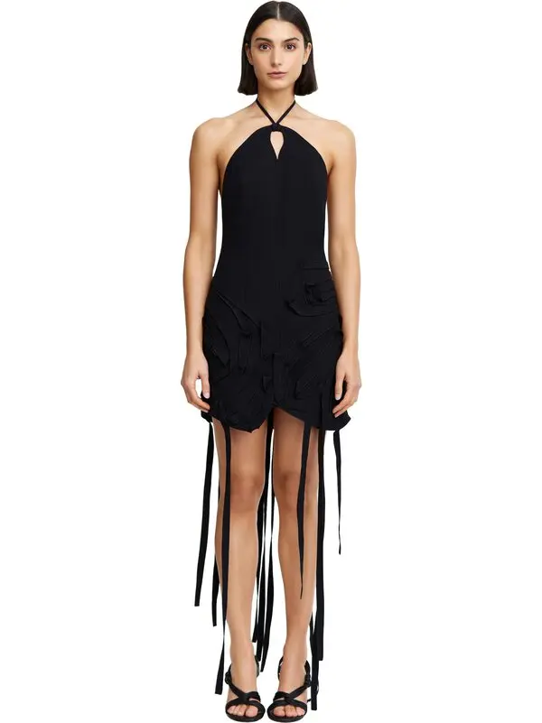 Acler Grovehill Mini Dress - Black