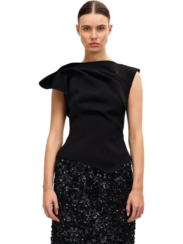 Acler Cornmore Top - Black