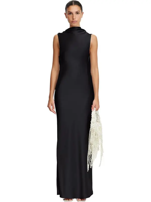Acler Fleeden Maxi Dress - Black