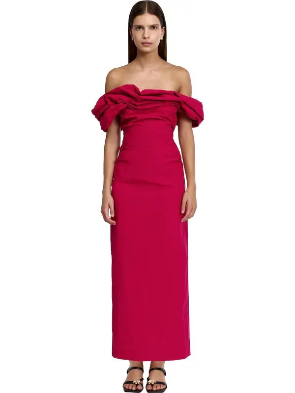 Acler Gifford Maxi Dress - Orchid Pink