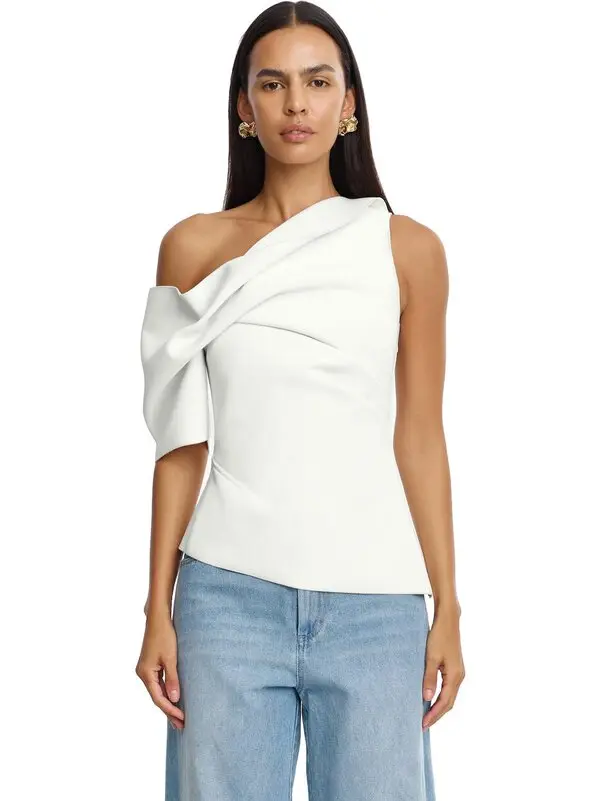 Acler The Bankstin Top - Ivory