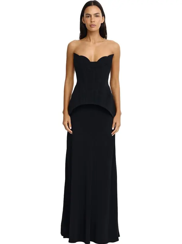 Acler Bankfield Maxi Dress - Black