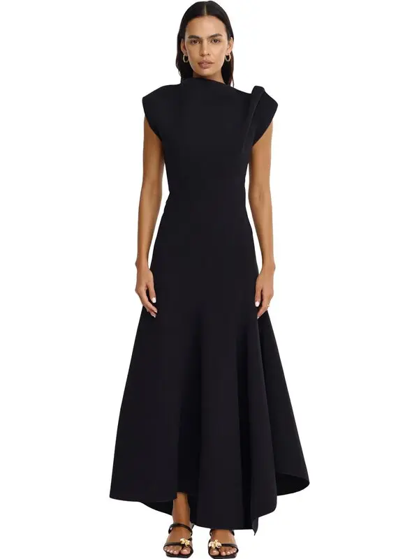 Acler Filton Maxi Dress" - Black