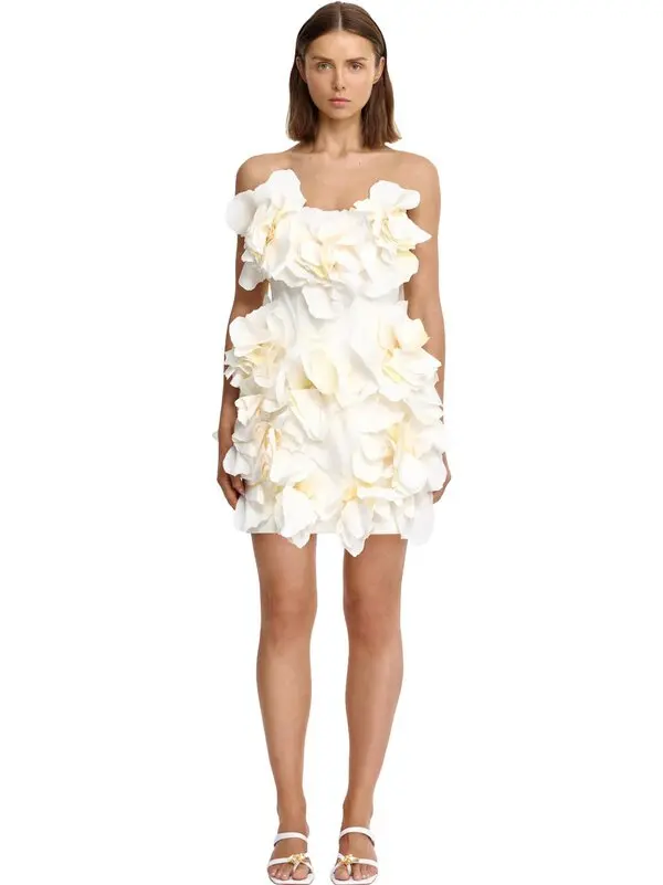 Acler Jackhill Mini Dress - Ivory