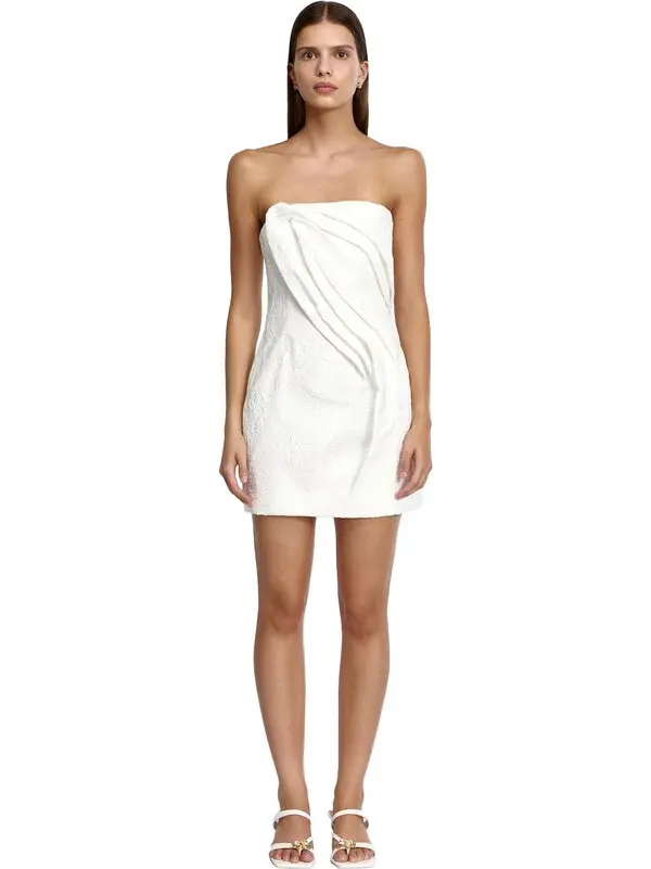 Acler Brigetty Mini Dress - Ivory