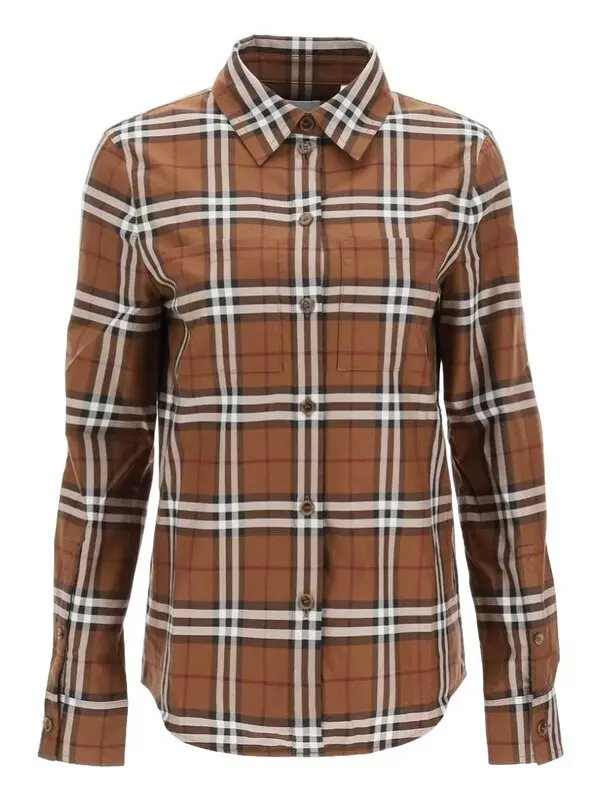 Burberry Vintage Check Cotton Shirt - Brown