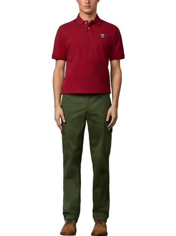 HACKETT LONDON Twill Cargo Pants - Green