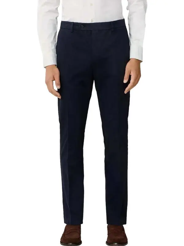 HACKETT LONDON Kensington Slim-fit Trousers - Blue