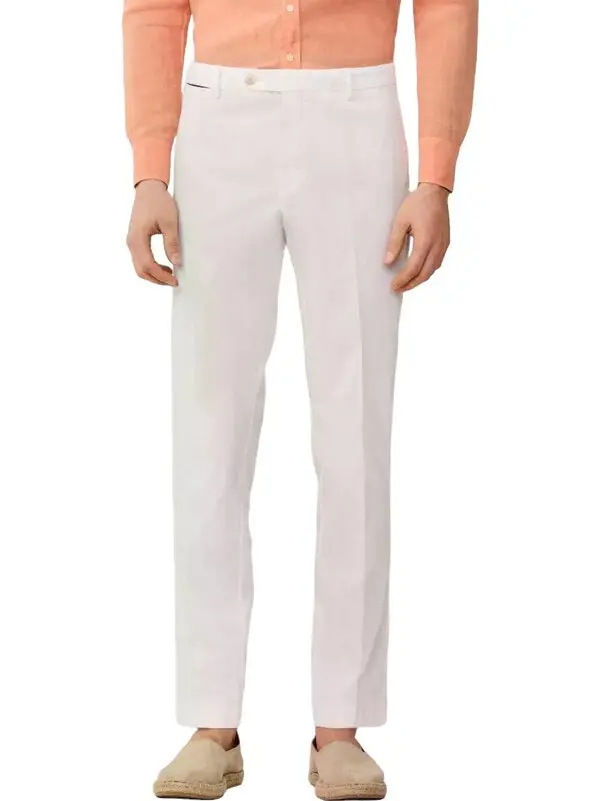 HACKETT  Kensington Slim-fit Chino Trousers - White
