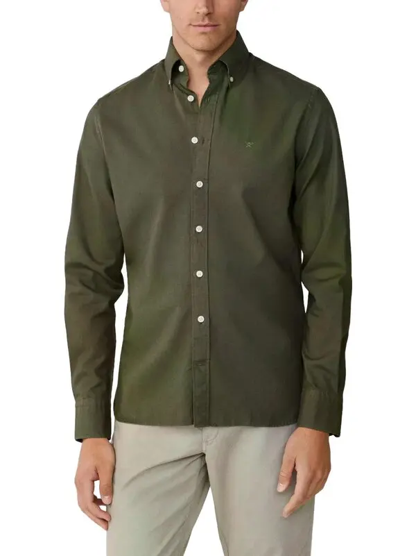 HACKETT LONDON Button-down Shirt - Green