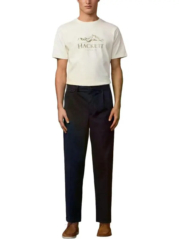 HACKETT  Heritage Peaks Short-sleeve T-shirt - Neutrals