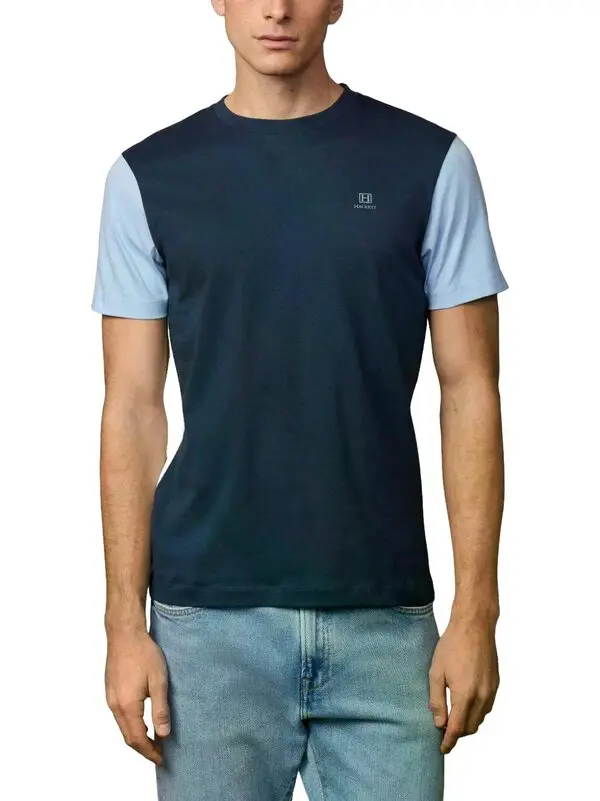HACKETT LONDON Logo-print T-shirt - Blue