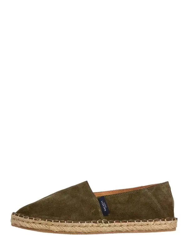 HACKETT LONDON Suede Espadrilles - Green