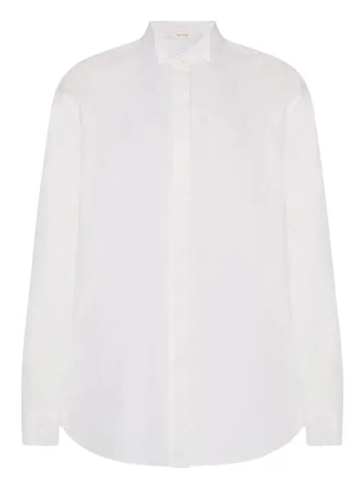 THE ROW Edrisca Tuxedo Shirt - White