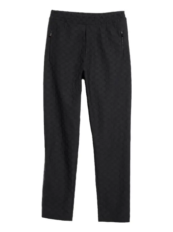 Gucci Gg Jersey Jacquard Sportswear Pants - Black