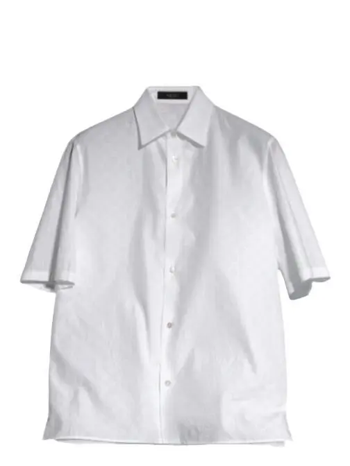 Gucci Gg Cotton Poplin Shirt - White