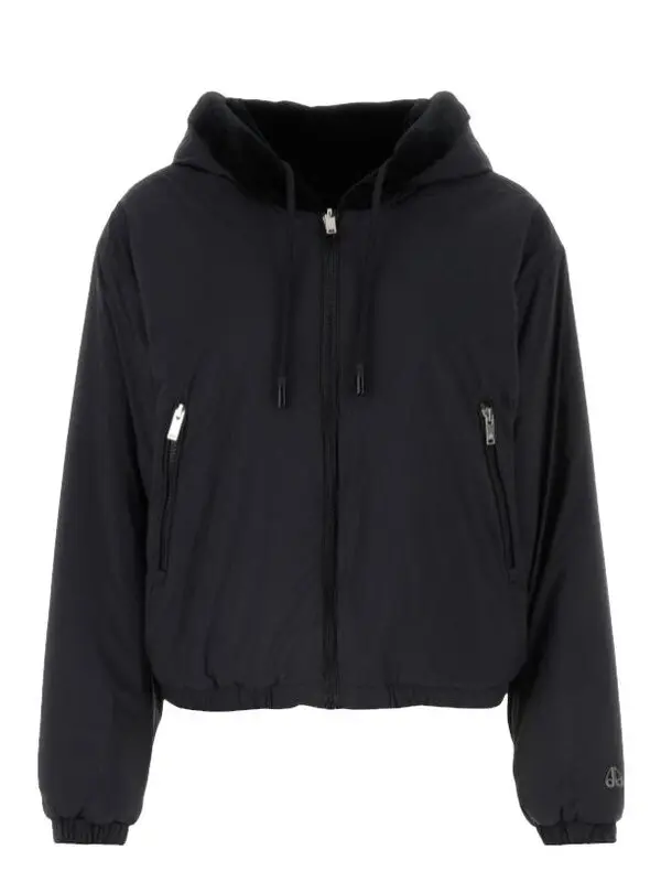 Moose Knuckles Eaton Bunny Reversible Zipped Jacket - Black
