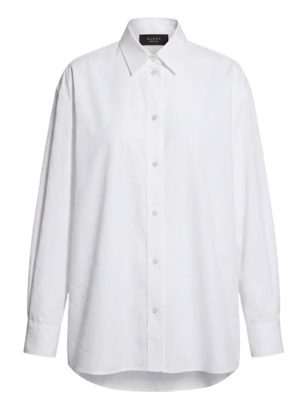 Gucci Cotton Poplin Shirt - White