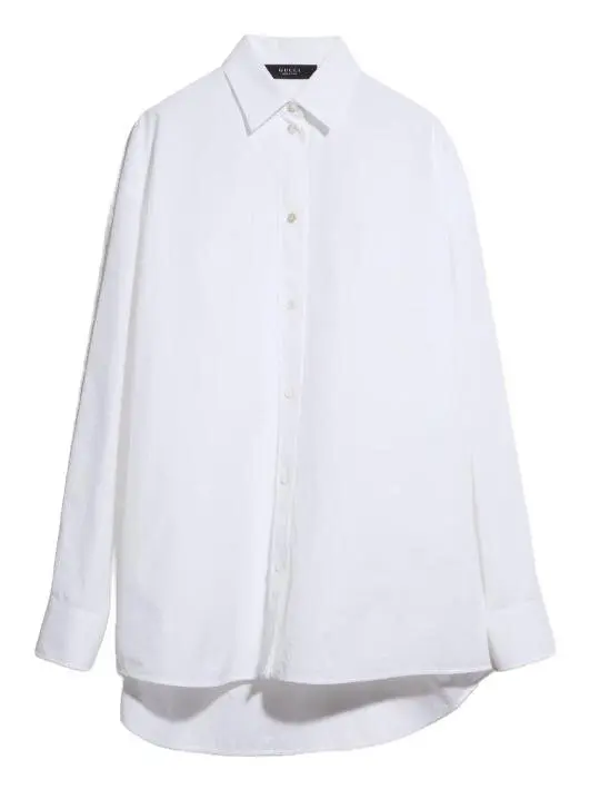 Gucci Cotton Poplin Shirt - White