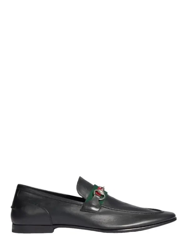 Gucci Como Loafers With Horsebit Detail - Black