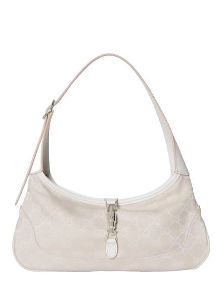 Gucci Jackie Slim Medium Shoulder Bag - Ivory