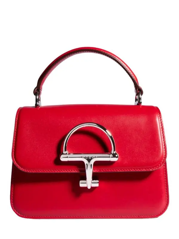 Gucci Siena Small Top Handle Bag - Red