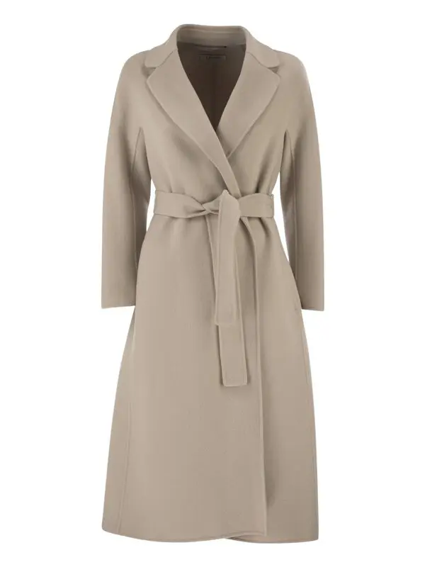 Max Mara Esturia Belted Wrap Coat - No