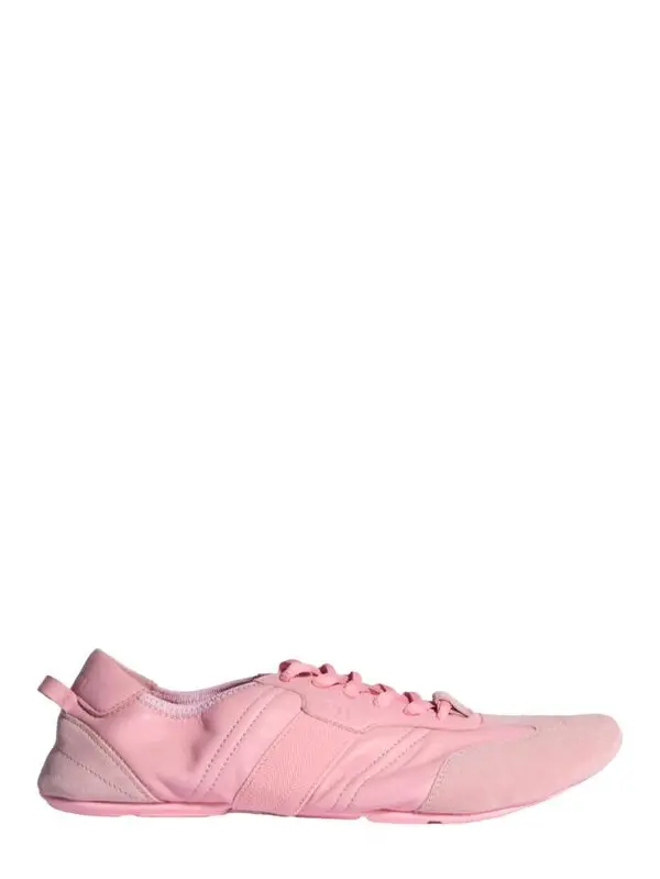Gucci Suede And Leather Flex Sneakers - Pink