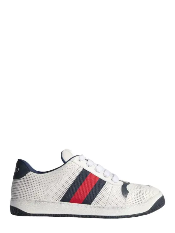 Gucci Screener Sneakers - White