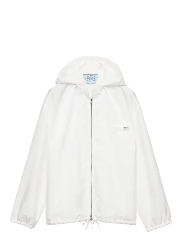 Prada Re-nylon Blouson Jacket - White